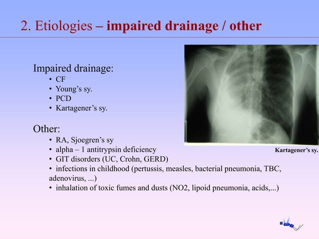 Bronchiectasis lecture for medical students .ppt