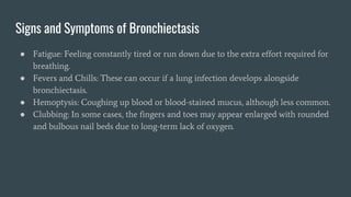 Bronchiectasis: Beyond the Chronic Cough | PPTX