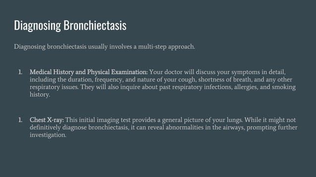 Bronchiectasis: Beyond the Chronic Cough | PPTX