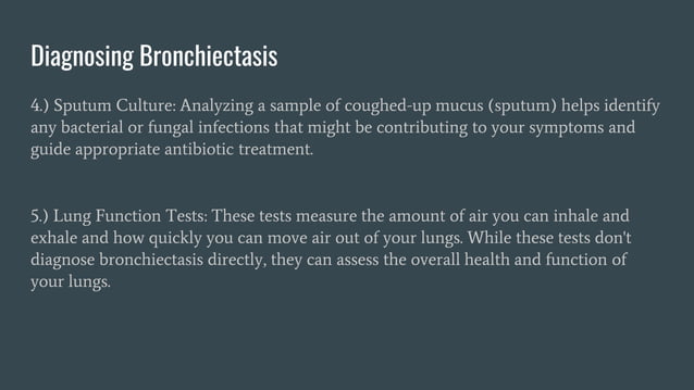 Bronchiectasis: Beyond the Chronic Cough | PPTX