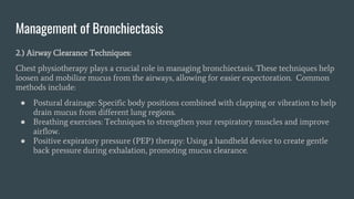 Bronchiectasis: Beyond the Chronic Cough | PPTX