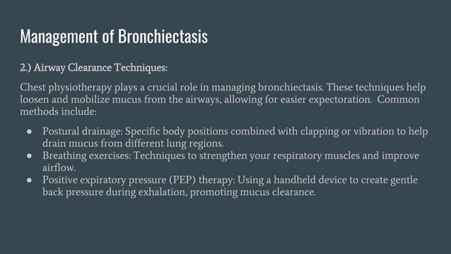 Bronchiectasis: Beyond the Chronic Cough | PPTX