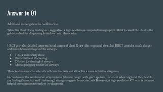 Bronchiectasis: Beyond the Chronic Cough | PPTX