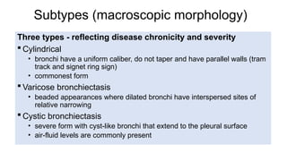 Bronchiectasis clinical diagnosis and management .pptx