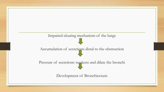 Bronchiectasis.pptx, definition, causes and risk factors, signs and ...