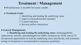 Bronchiectasis | PPTX