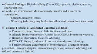 Bronchiectasis | PPTX