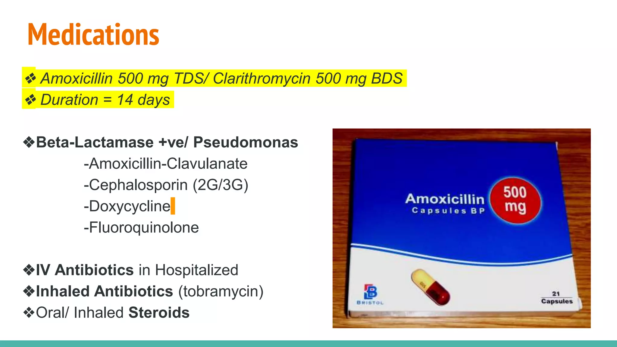 Bronchiectasis | PPTX