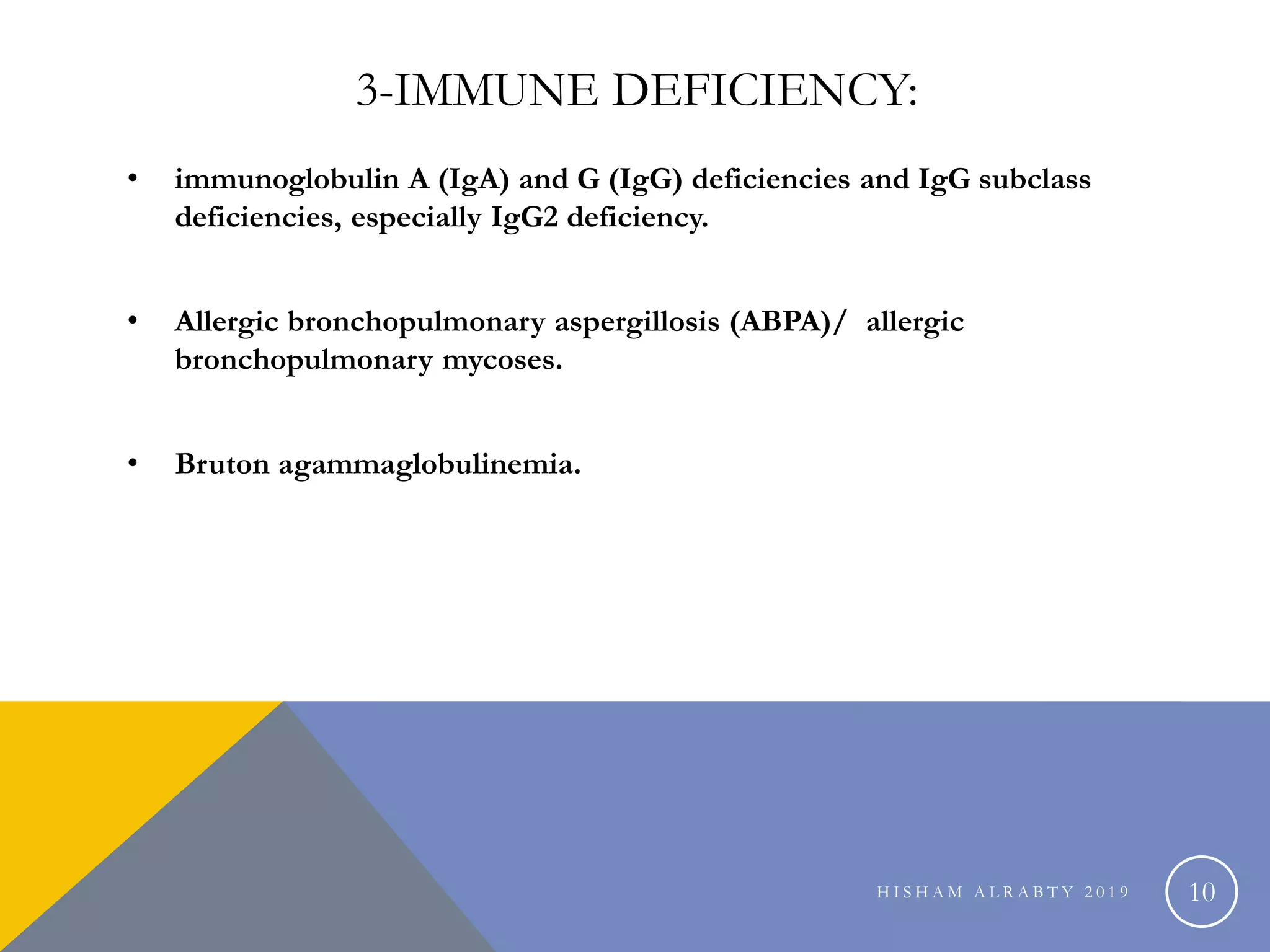 Bronchiectasis and other lung suppurative diseases | PPTX