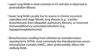 BRONCHIECTASIS is irreversible dilation of focal or diffuse lung | PPTX