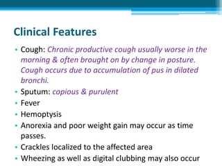 Bronchiectasisp 170512220026 | PDF