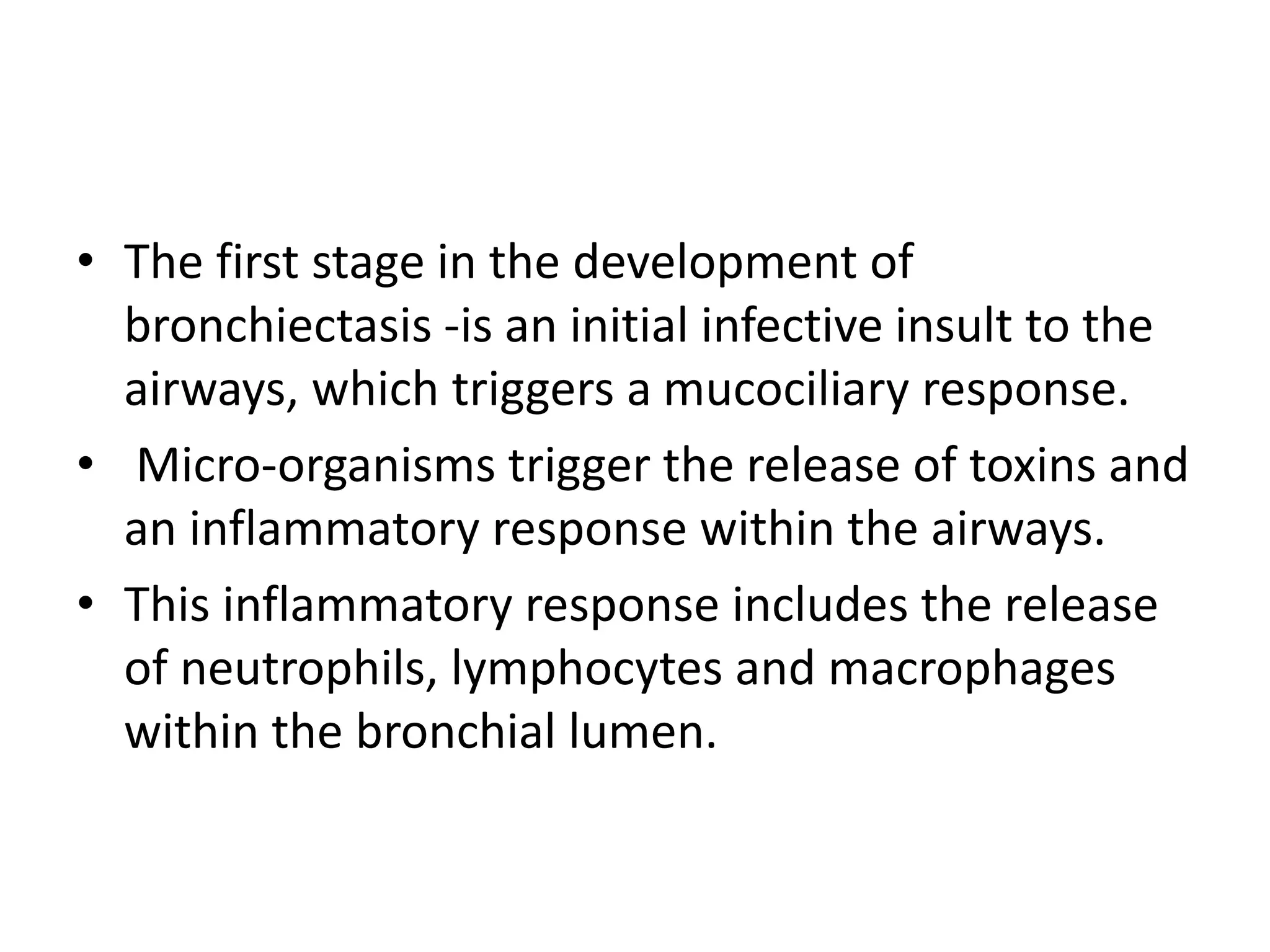 bronchiectasis Presentation1.pptx