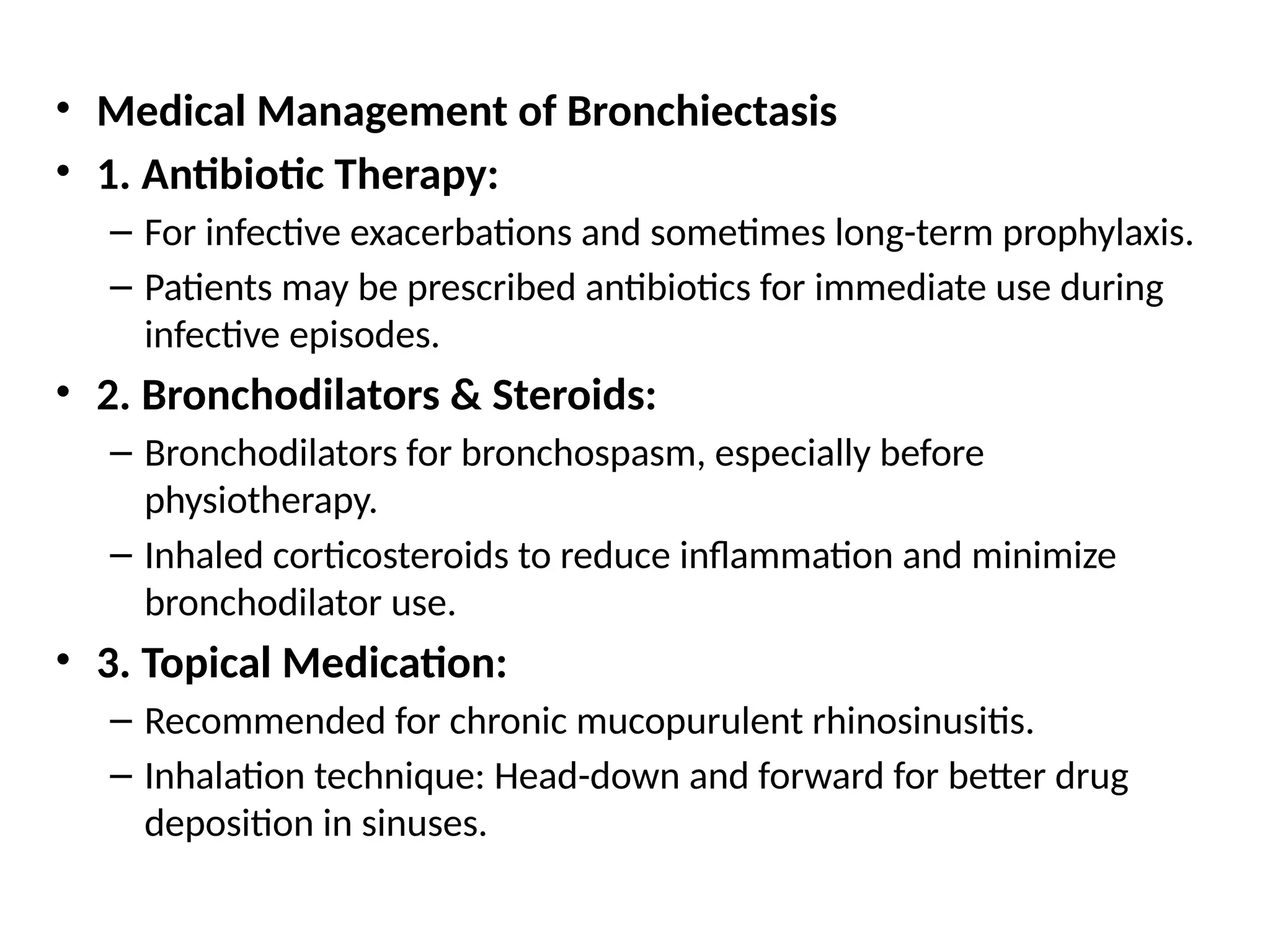 Bronchiectasis, primary ciliary dyskinesia, cystic fibrosis.pptx