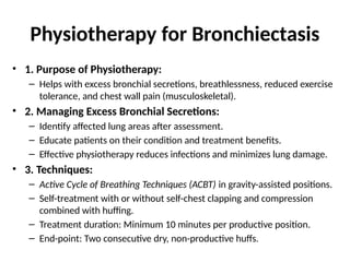 Bronchiectasis, primary ciliary dyskinesia, cystic fibrosis.pptx