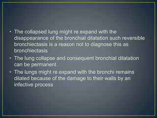 BRONCHIECTASIS | PPTX