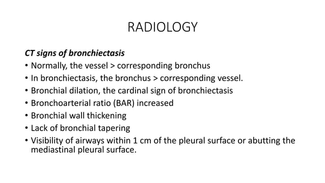 Bronchiectasis and Role of Surgical Management.pptx | Lung and ...