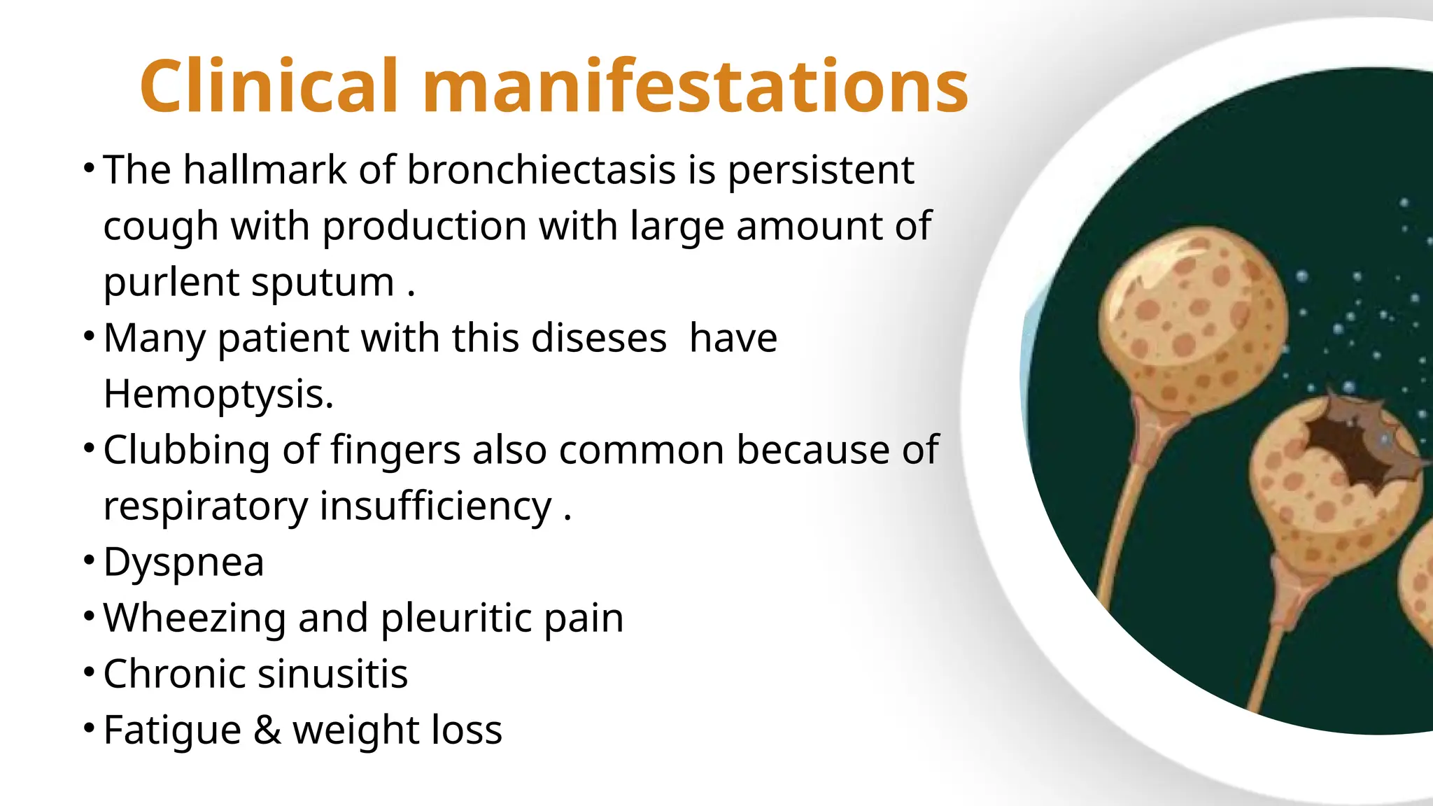 Bronchiectasis A chronic lung condition.ptx