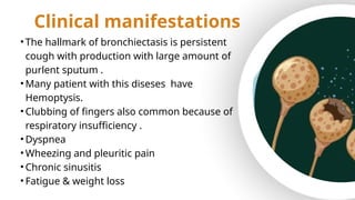 Bronchiectasis A chronic lung condition.ptx