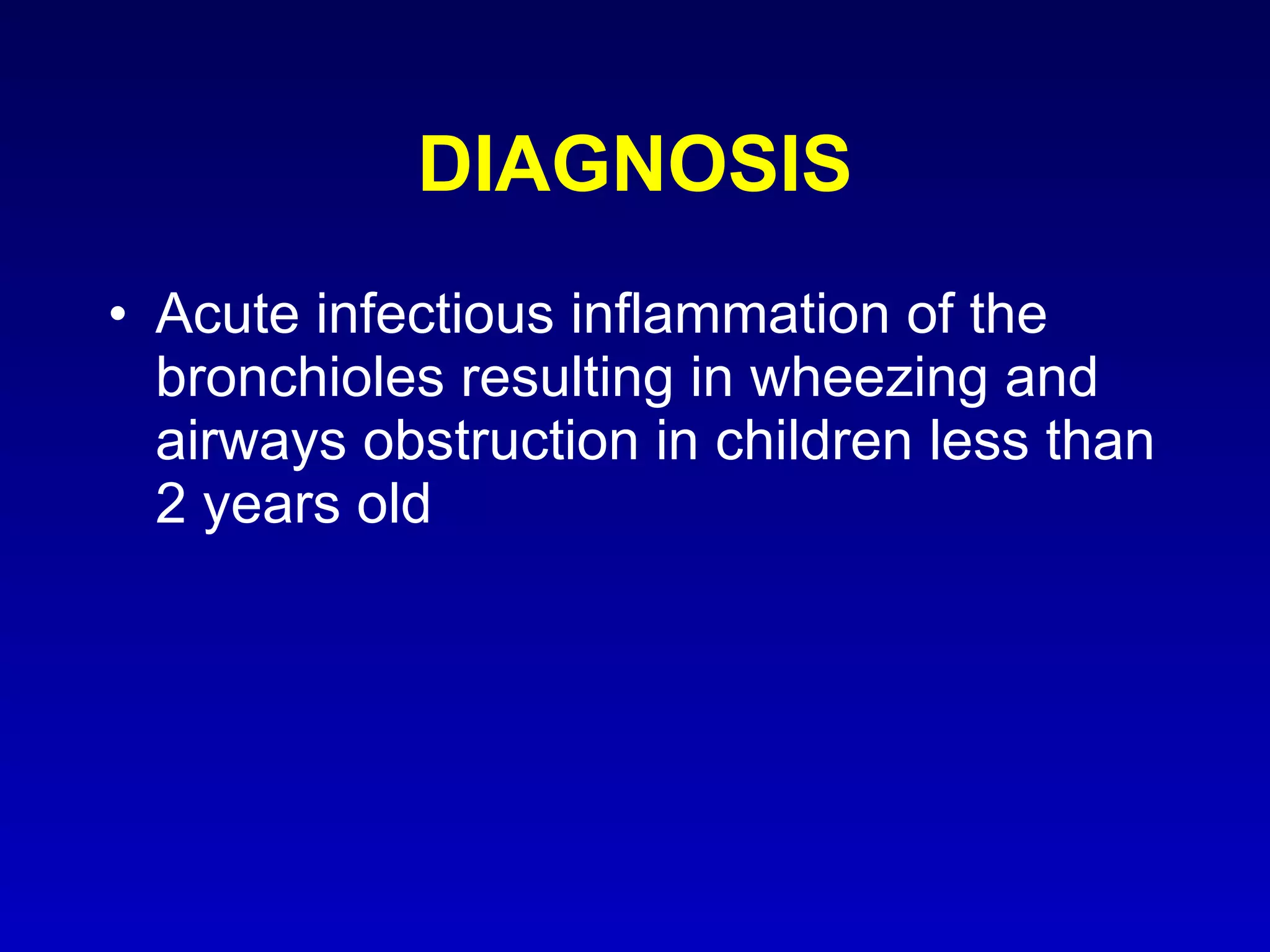 Bronchiolitis | PPT