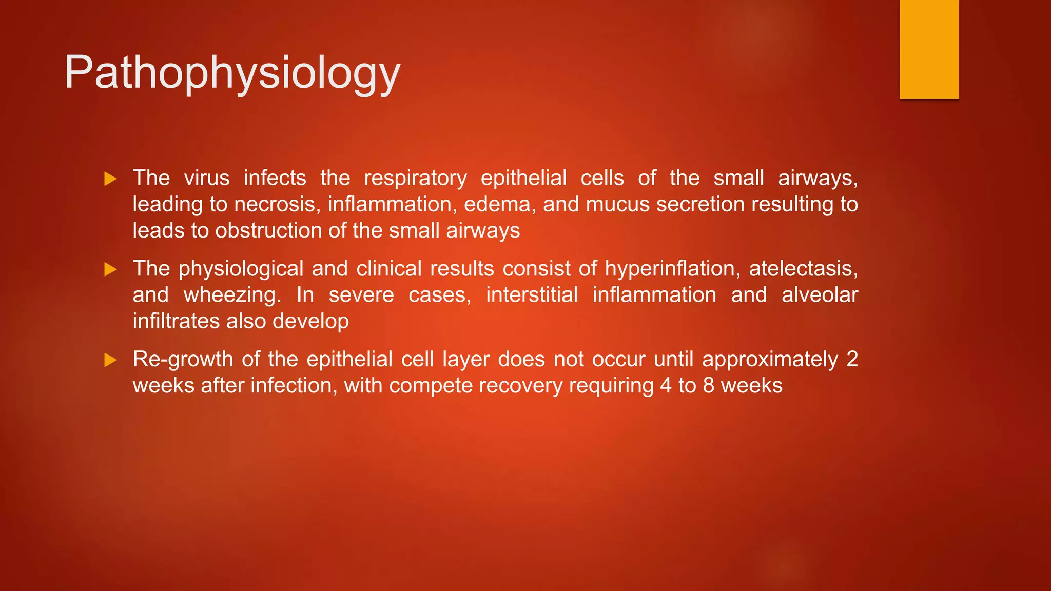 Bronchiolitis | PPTX