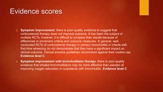 Bronchiolitis | PPTX