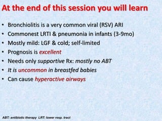 Bronchiolitis | PPTX