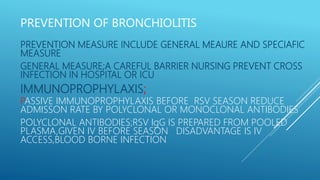Bronchiolitis | PPTX