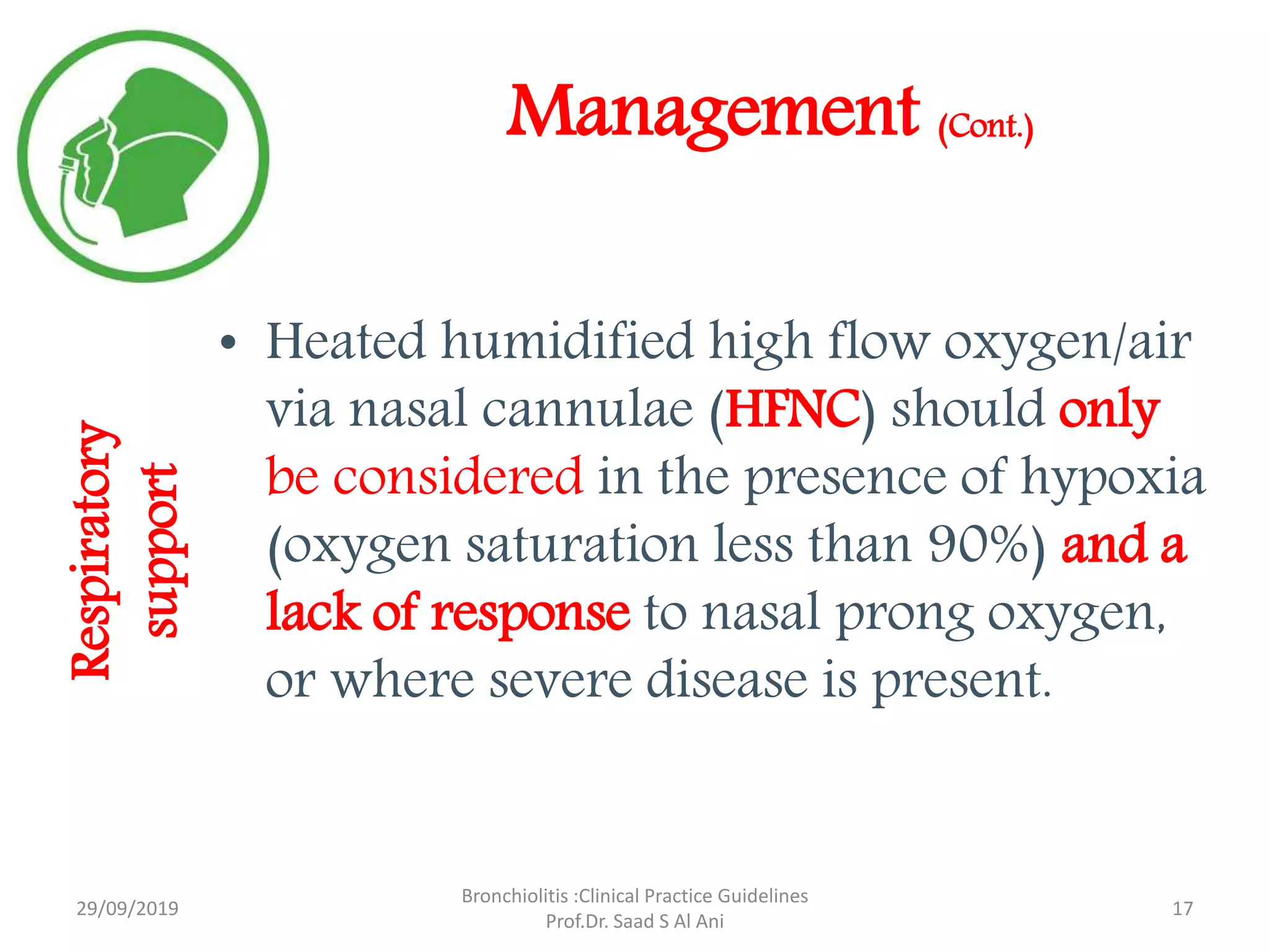 Bronchiolitis | PPTX