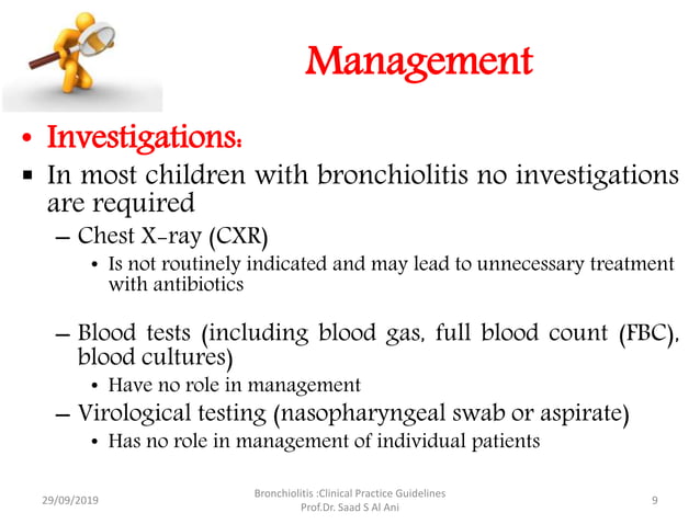 Bronchiolitis | PPTX | Lung and Respiratory Health | Diseases and ...