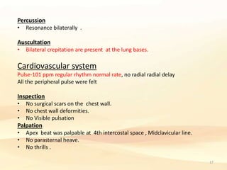Bronchiolitis -case presentation | PPTX