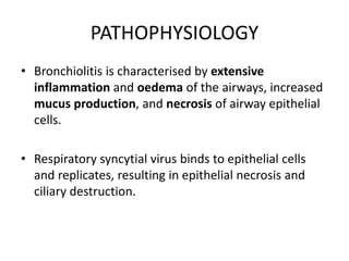Bronchiolitis | PPTX