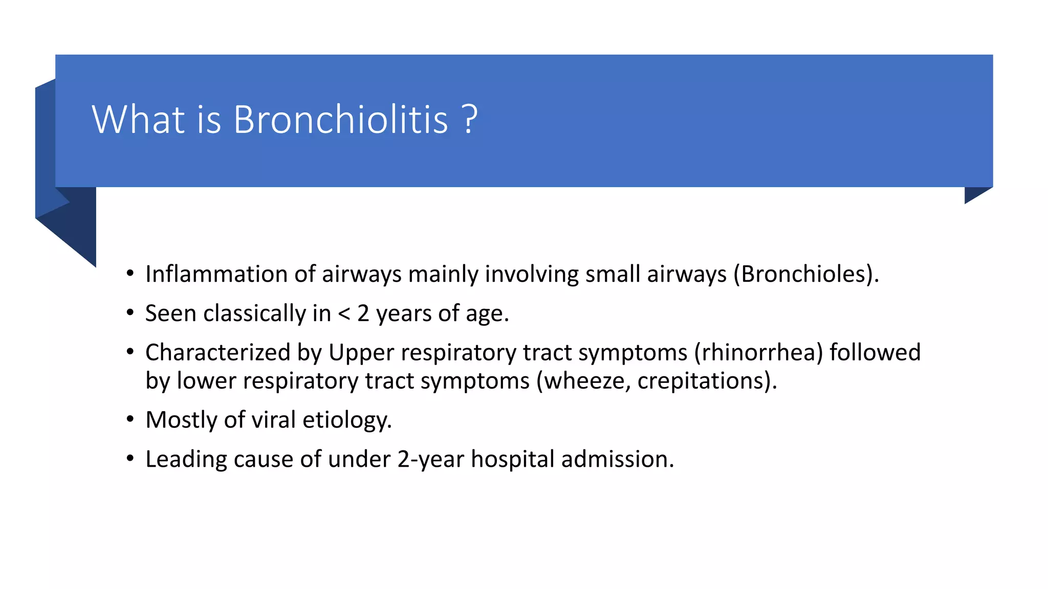 Bronchiolitis | PPT