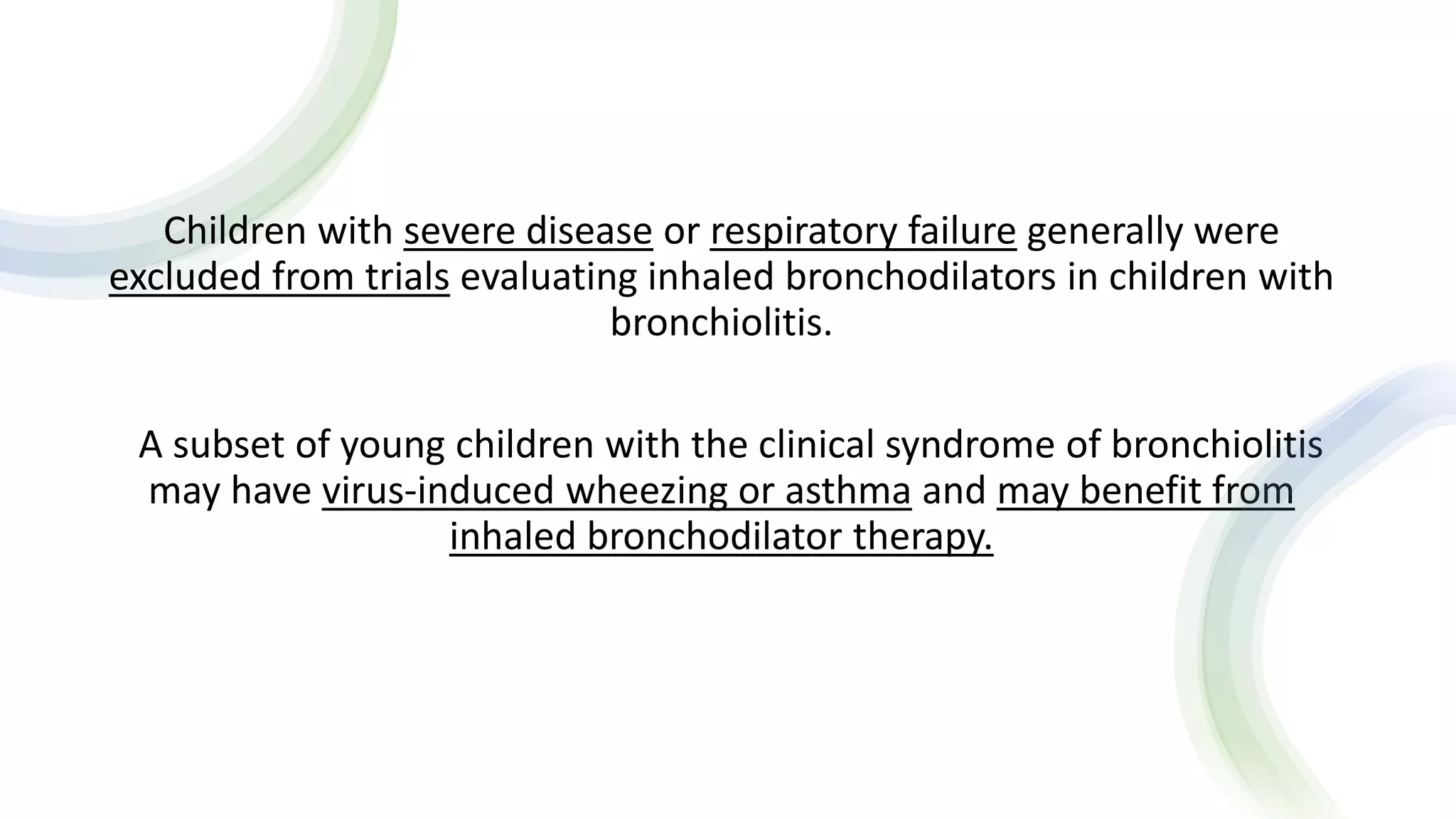 Bronchiolitis | PPT