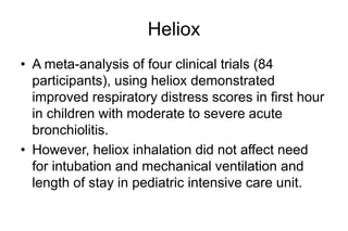 BRONCHIOLITIS -What is New in the Management.pptx