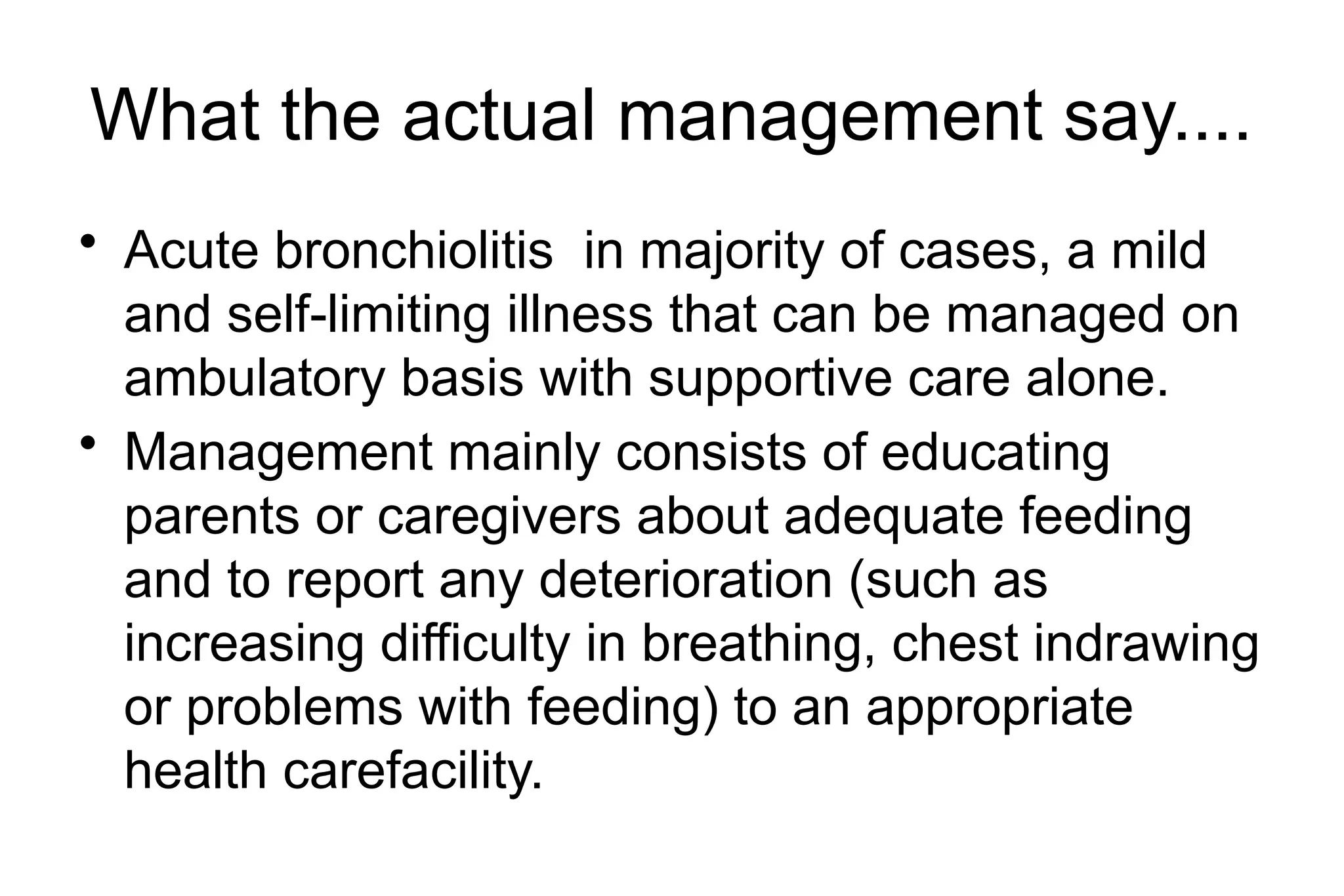BRONCHIOLITIS in Children -Newer Approches.pptx