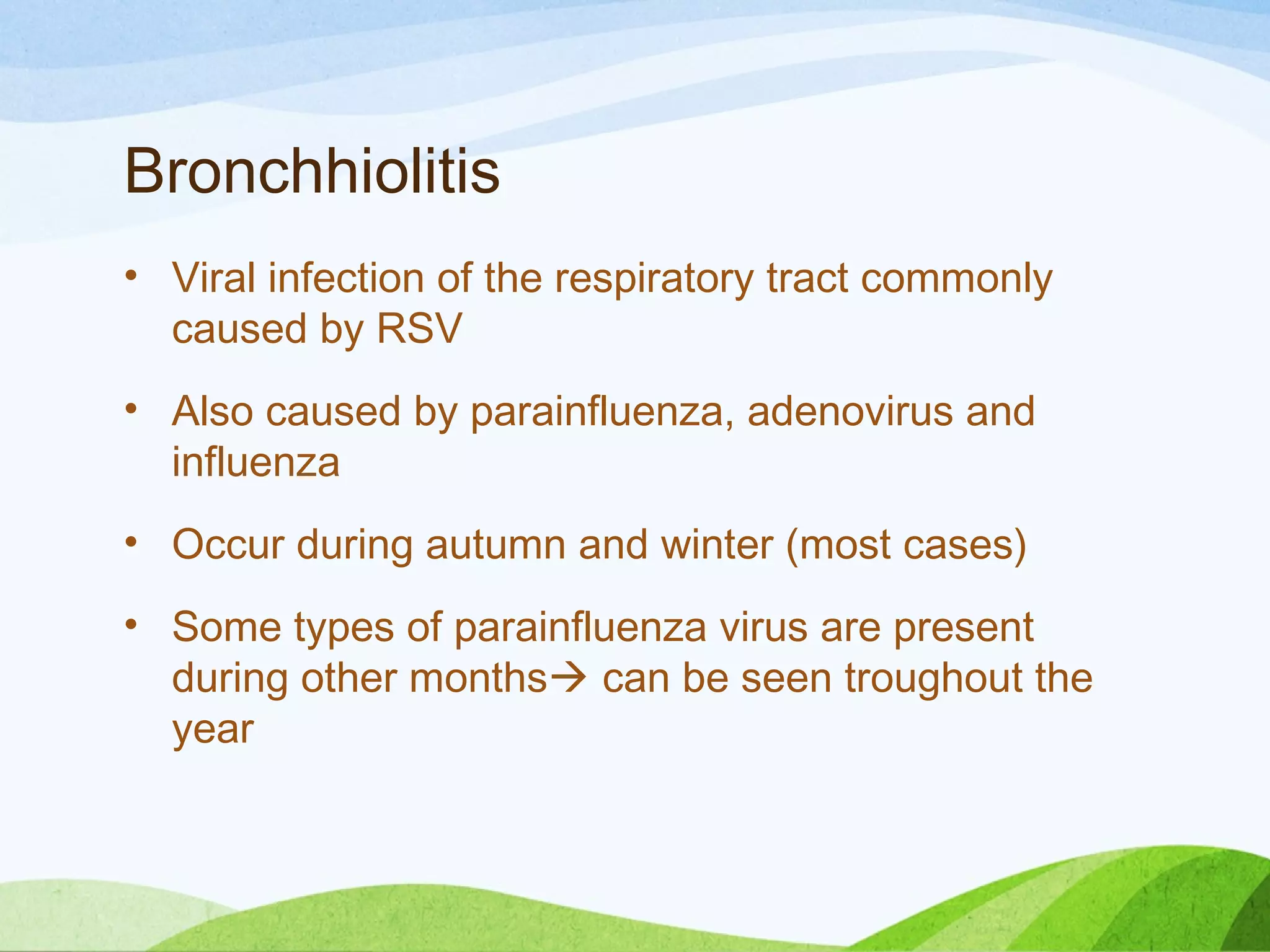 Bronchiolitis 2 | PPT