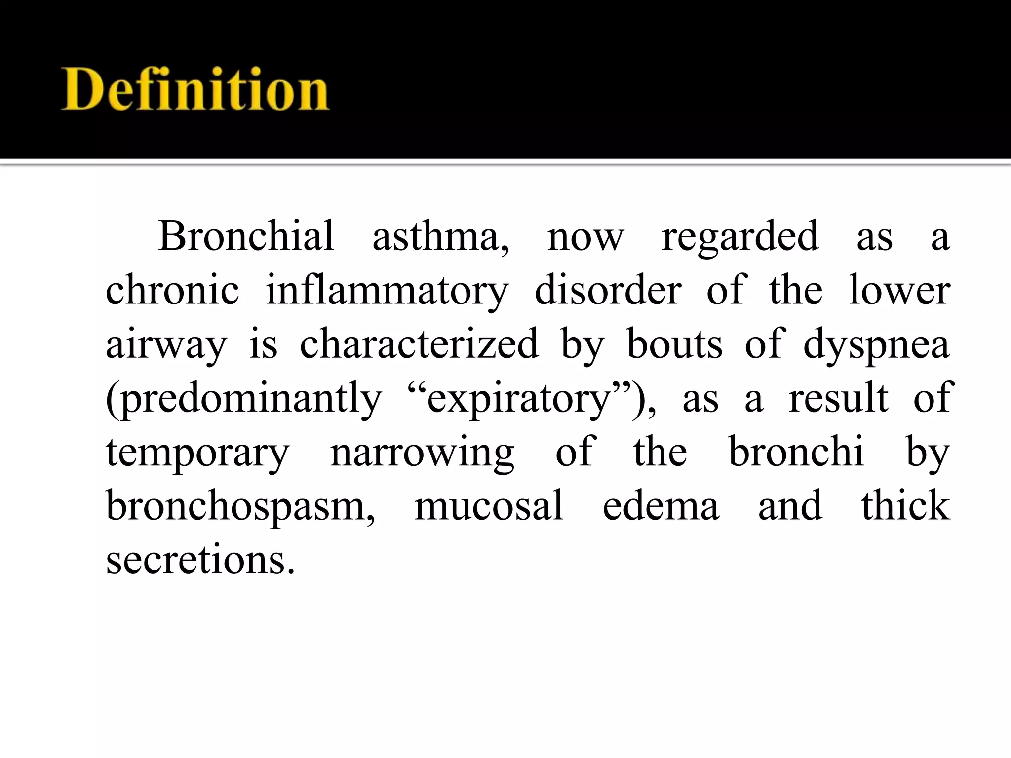 BRONCHIOLITIS AND ASTHMA | PPTX
