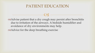 Bronchitis | PPT