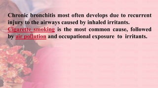 Bronchitis | PPTX