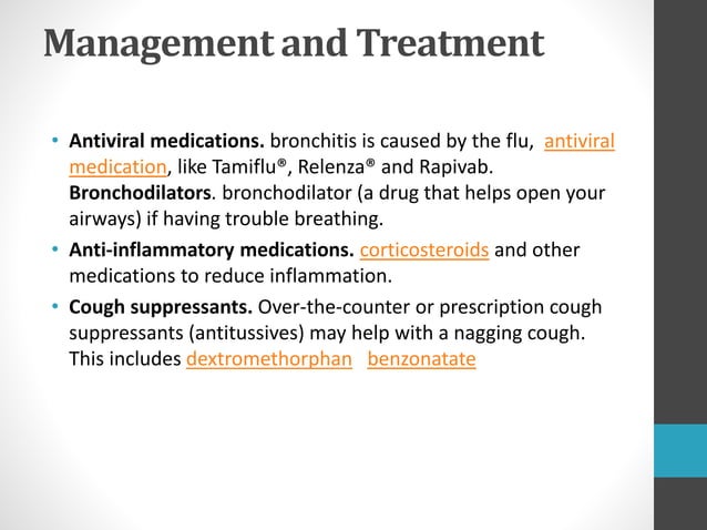 Bronchitis its treatmentand nursing management .pptx | Lung and Respiratory Health | Diseases ...
