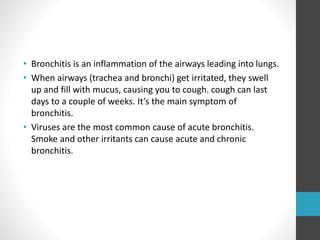 Bronchitis its treatmentand nursing management .pptx