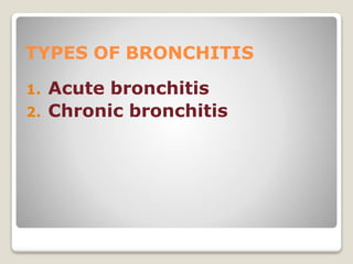lower respiratory infections (bronchitis) | PPT