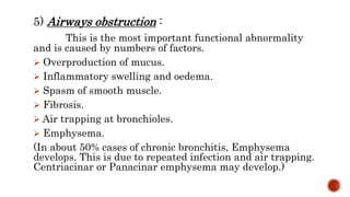 BRONCHITIS (Respiratory inflammatory disease) | PPTX