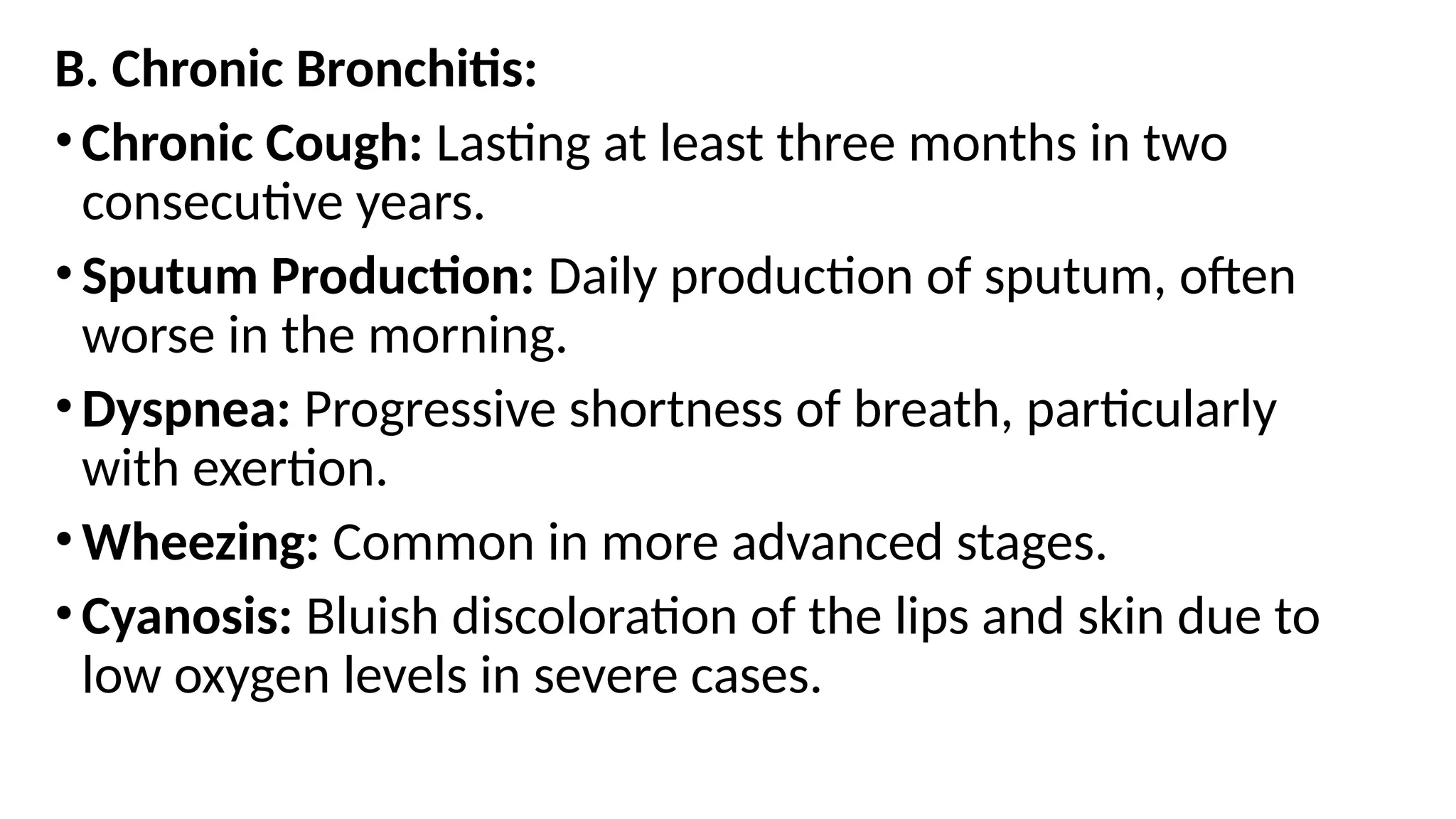 BRONCHITIS: is an inflammation of the bronchial tubes, which carry air ...