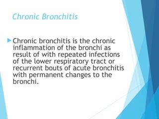 Upper Respiratory disorders Bronchitis.ppt
