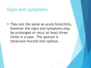 Upper Respiratory disorders Bronchitis.ppt