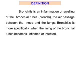 chapter-IV RESPIRATORY SYSTEM Bronchitis.ppt