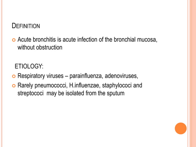 Bronchitis in children.ppt