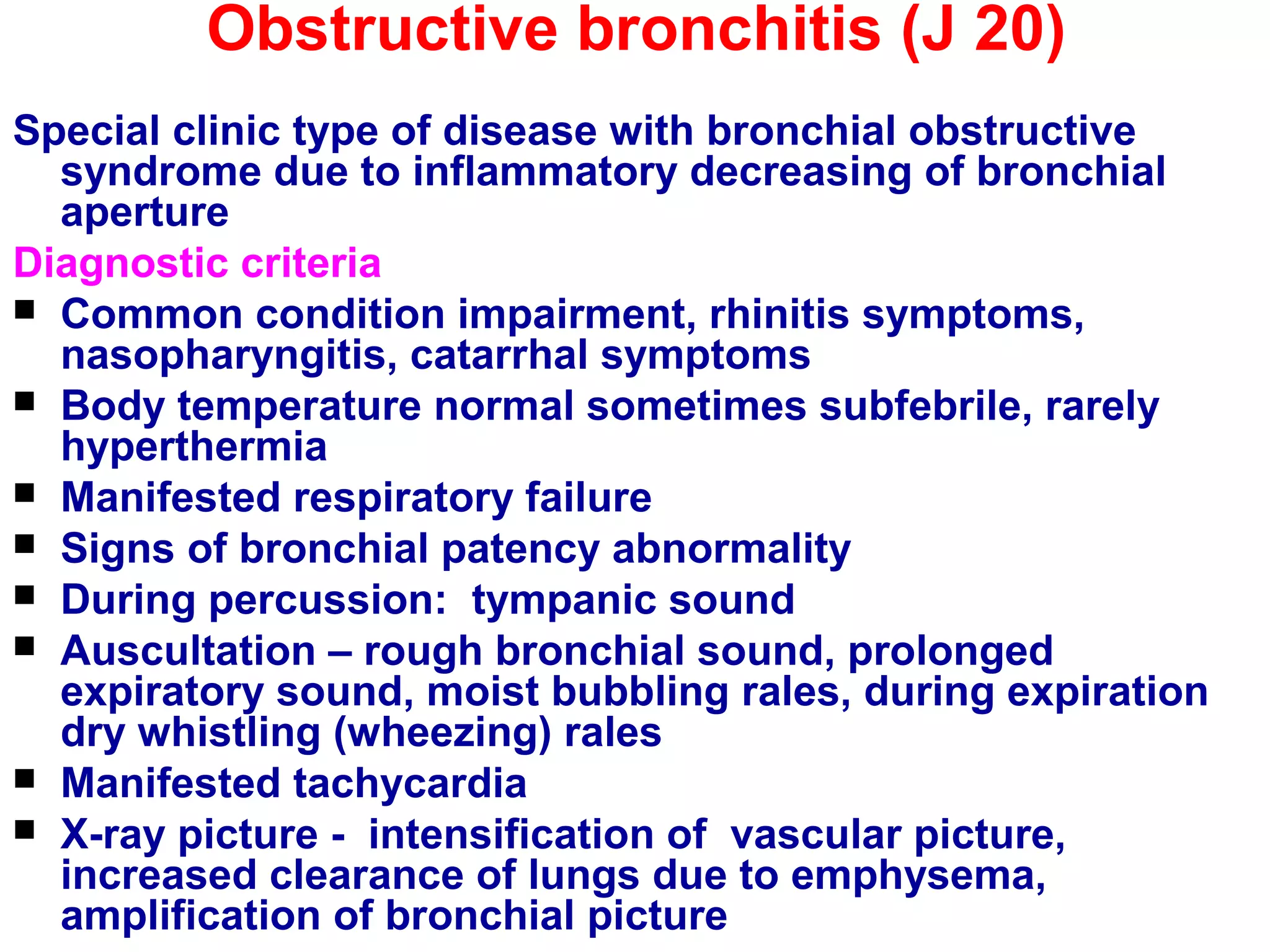 Bronchitis lecture in children | PPT