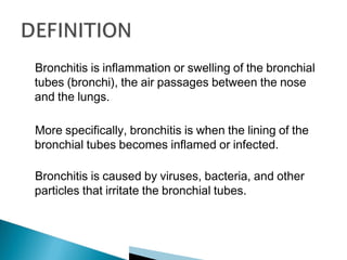 Bronchitis | PPT
